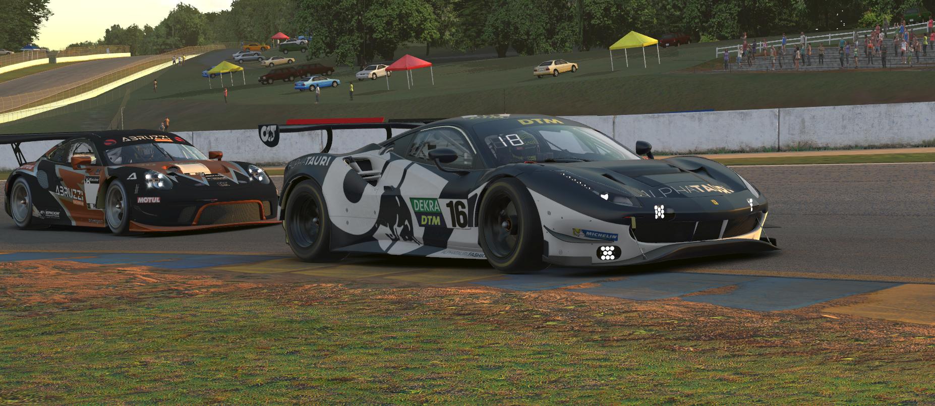 AlphaTauri DTM Livery - Alex Albon by Alexandra Krenn - Trading Paints