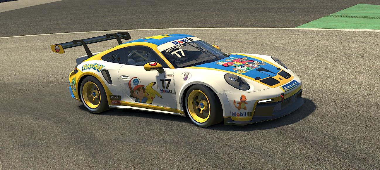 Porsche 992 Cup Pokemon by Tobias Wittwer - Trading Paints
