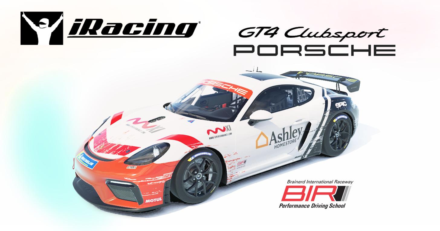 Porsche 718 Cayman GT4 Clubsport Brainerd Racing School Livery by Bram ...
