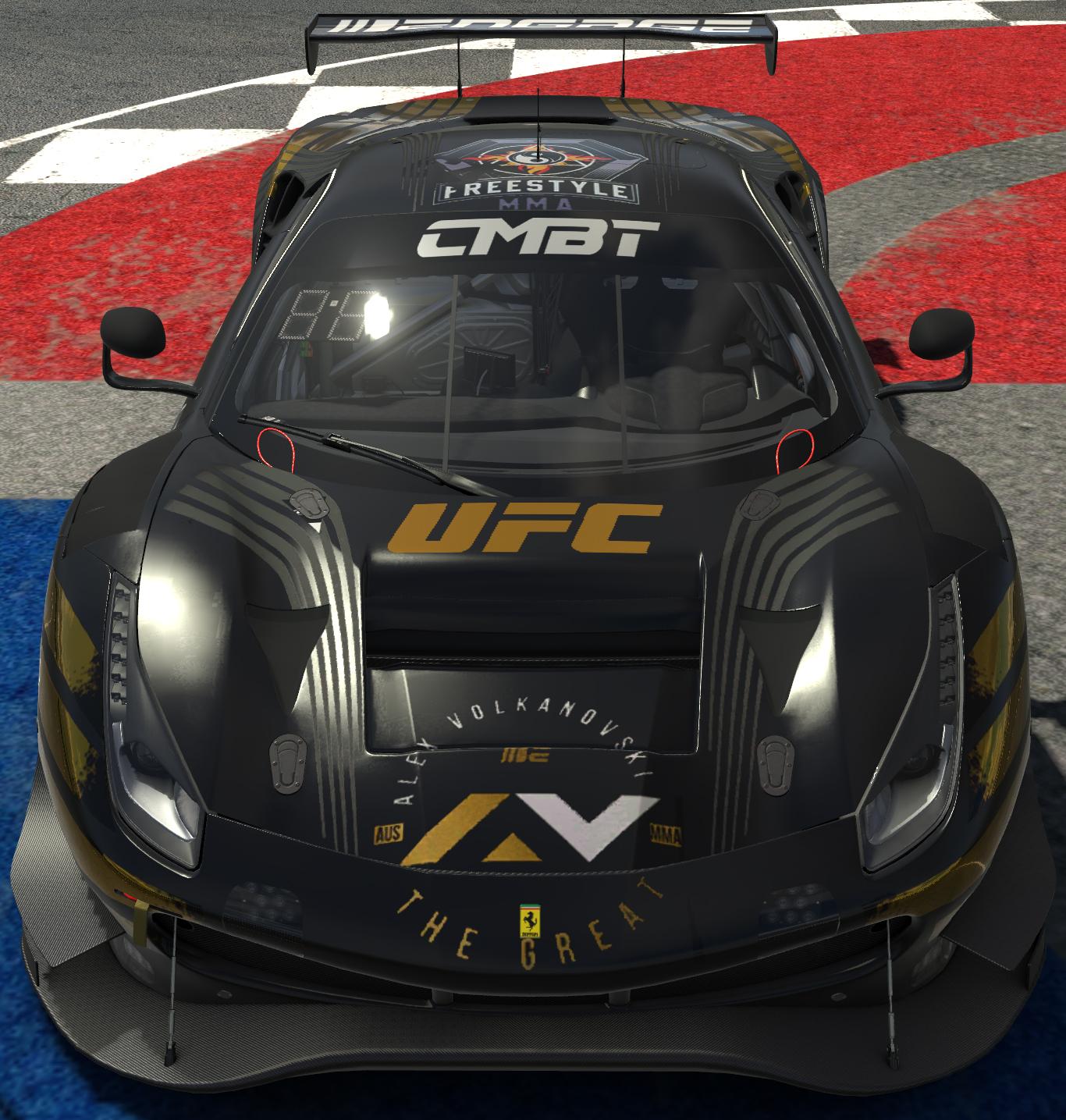 UFC Alex Volkanovski Champoinship Car by Tony P. - Trading Paints