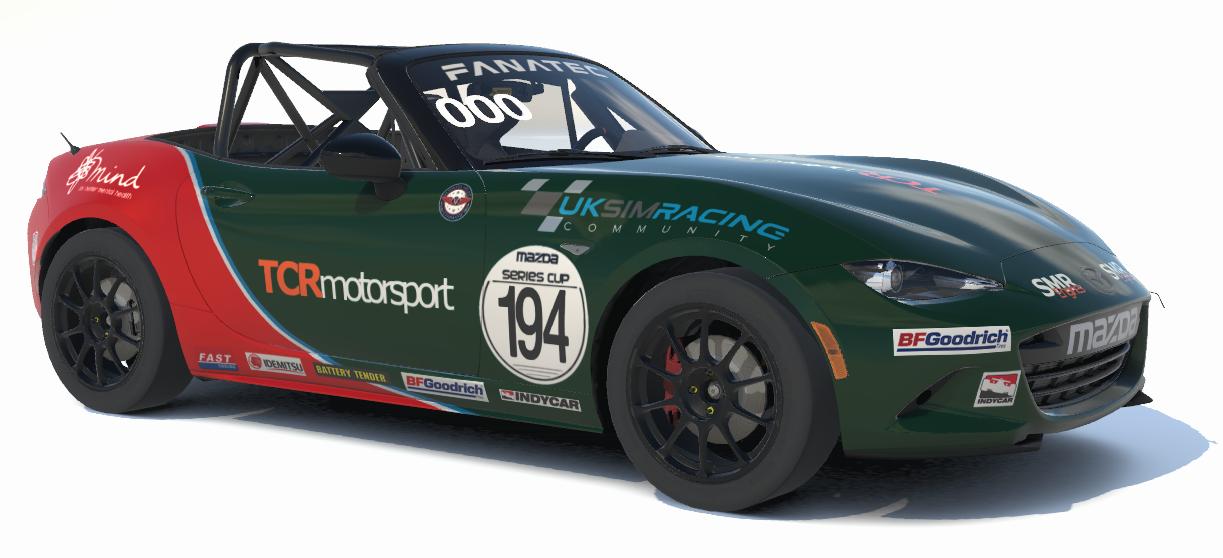 British Racing Green / Red, White & Blue TCR MX5 by Tommy R. - Trading ...