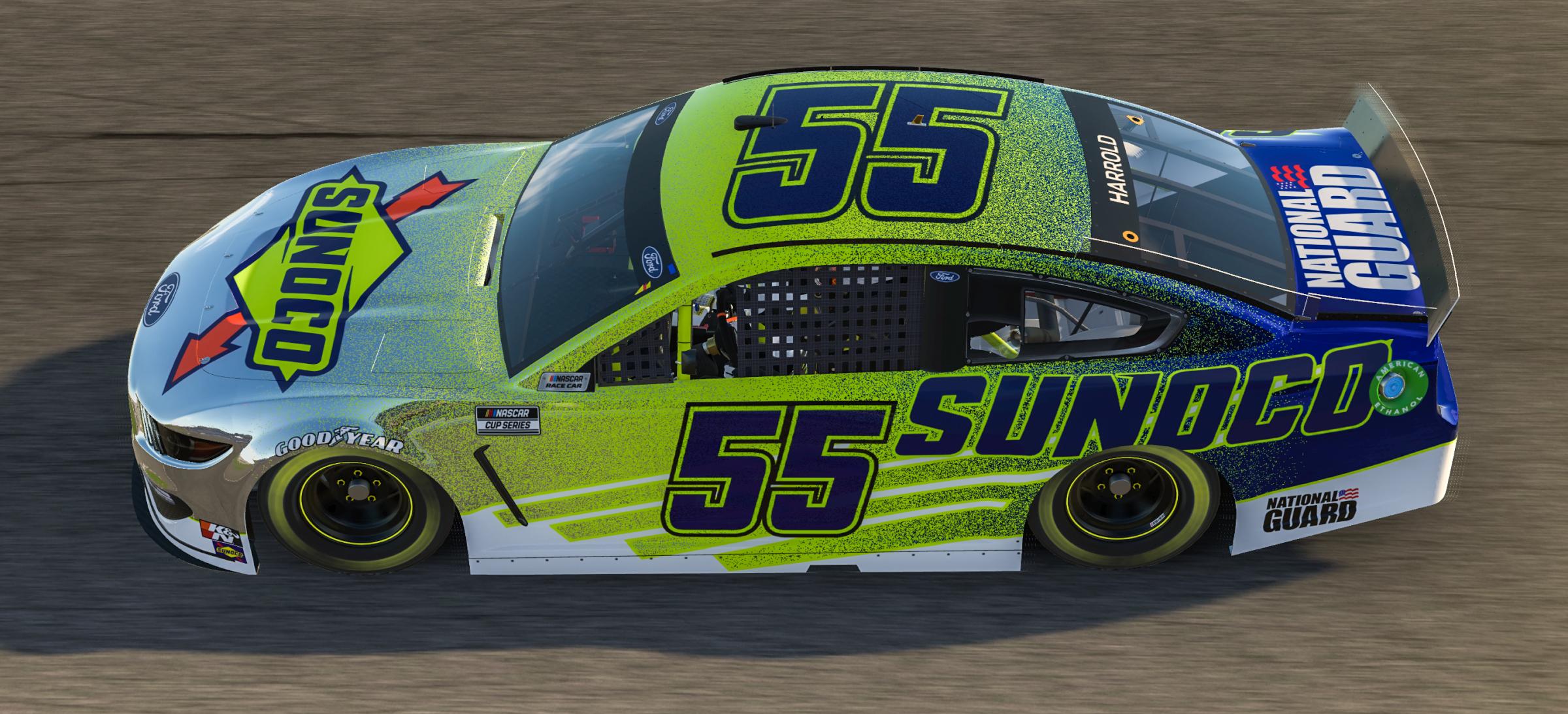SUNOCO MUSTANG by Corey H. - Trading Paints