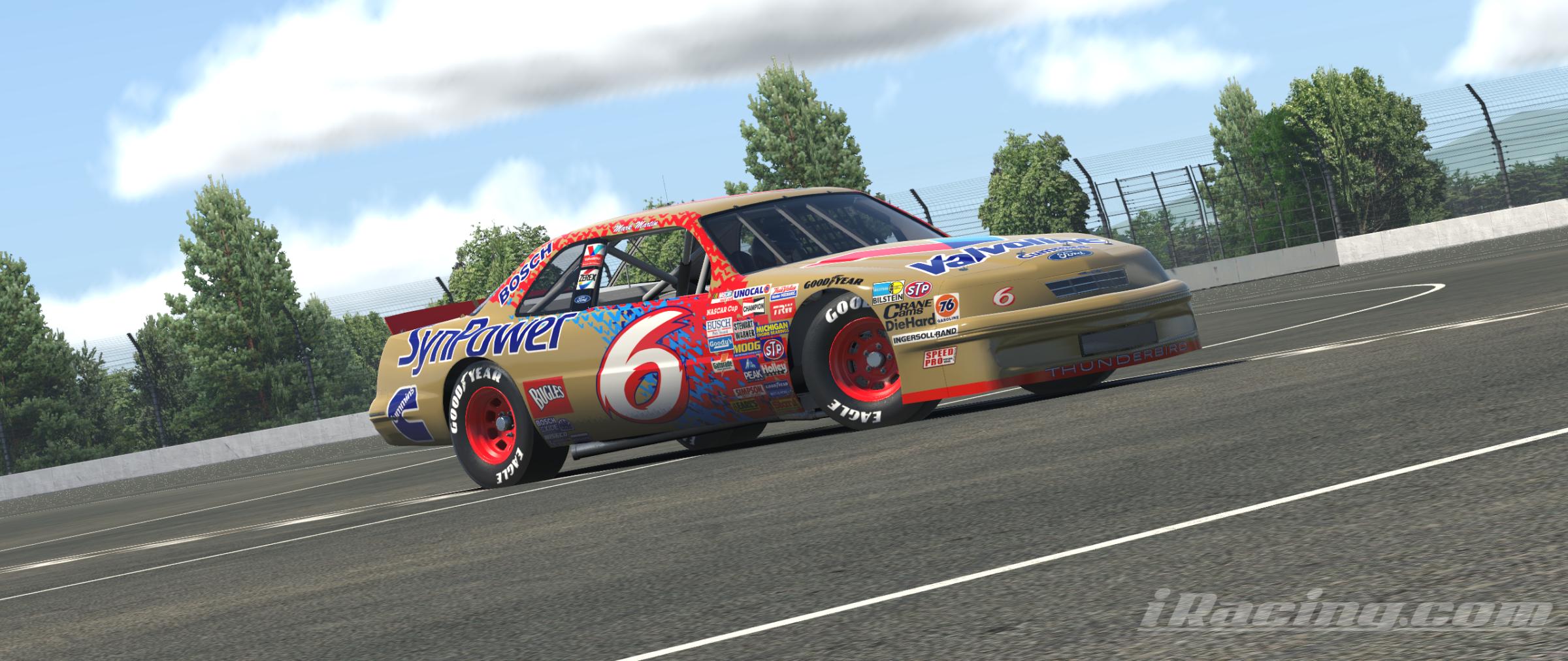 Mark Martin 1998 Valvoline SynPower Taurus by Evan Pienta - Trading Paints