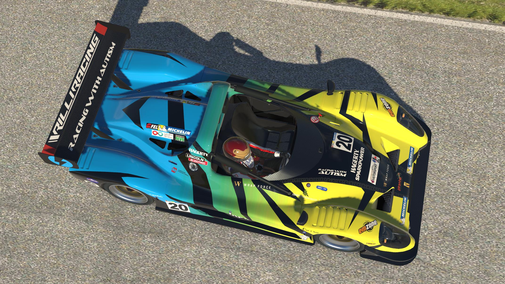 Racing With Autism - Austin Riley (2021) by Rod McCarley - Trading Paints