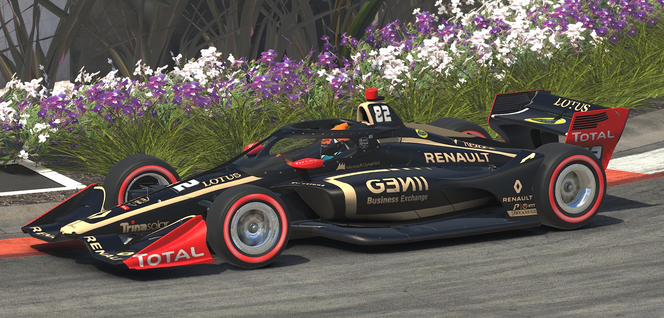 2012 F1 Lotus Renault IndyCar Concept by Dakota DeMaegd - Trading Paints