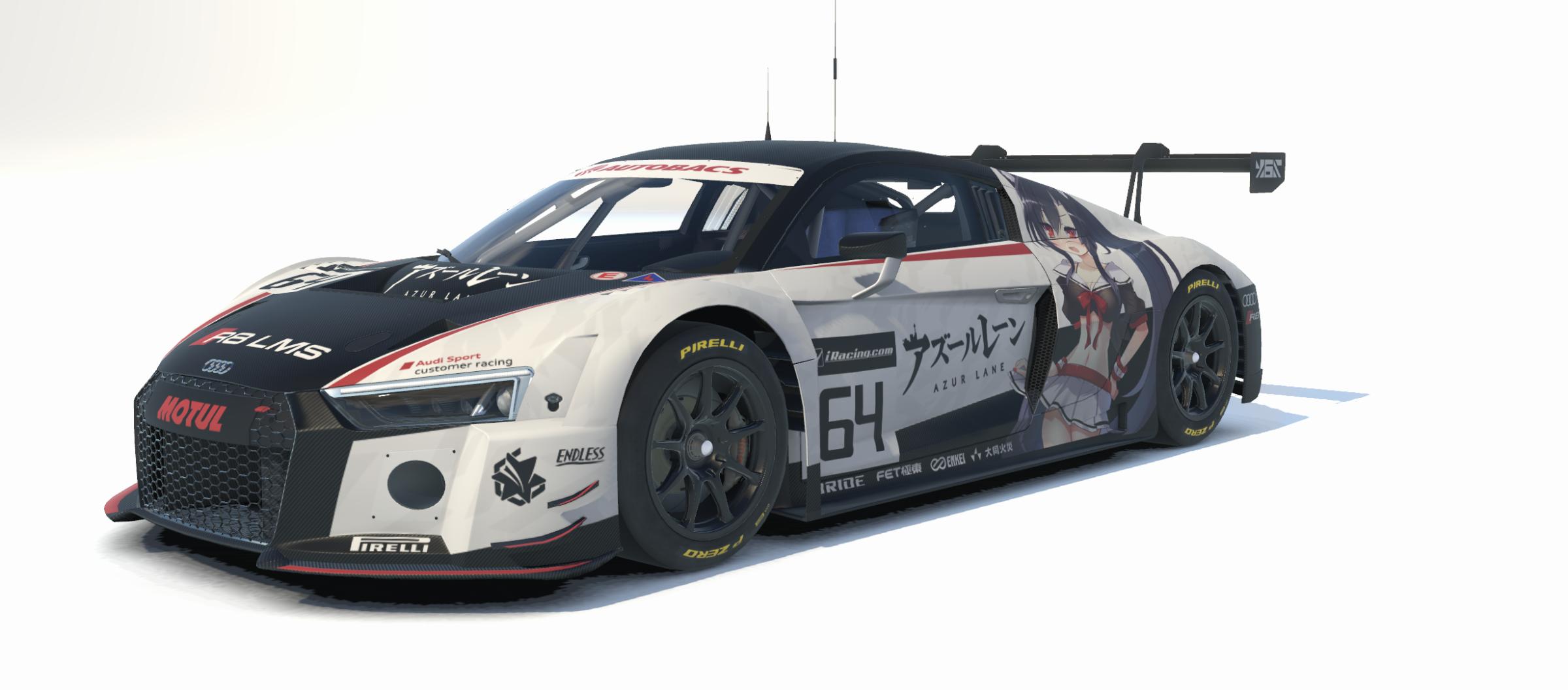 Azur Lane - Shigure (Audi R8 LMS GT3) [Itasha/Anime] by Meek Clement ...