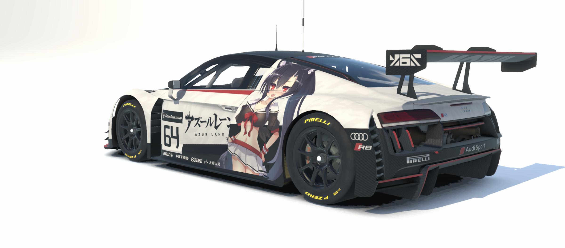 Azur Lane - Shigure (Audi R8 LMS GT3) [Itasha/Anime] by Meek Clement ...