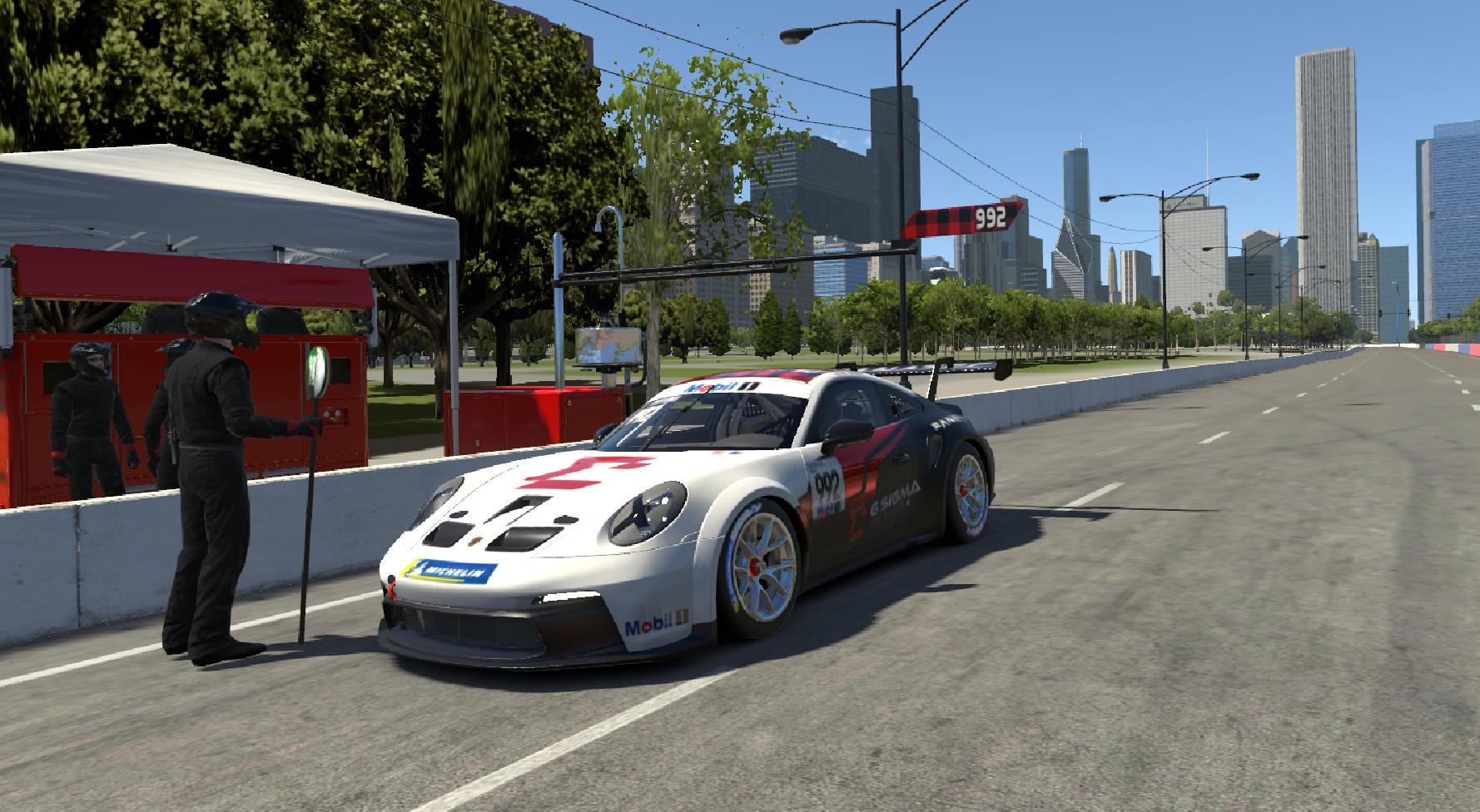 6 Sigma Sim Racing Porsche GT3 Cup (992) by Matt Owens - Trading Paints