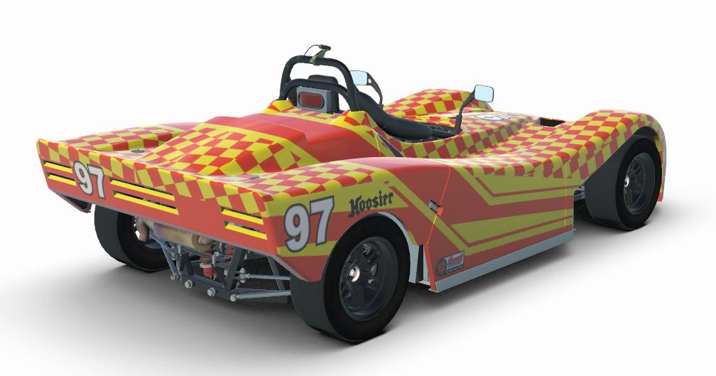 Yellow-Orange SPEC RACER by Andrew Charles Evanch - Trading Paints