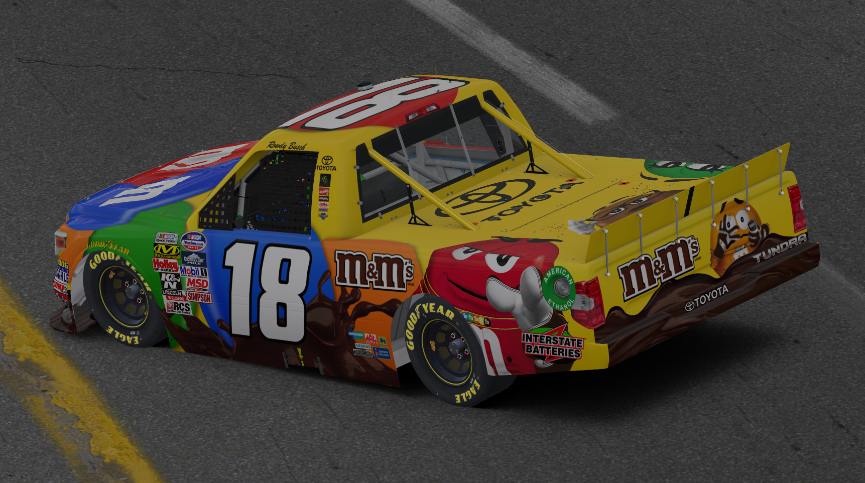 M&Ms TRUCK by Jordan Werth - Trading Paints