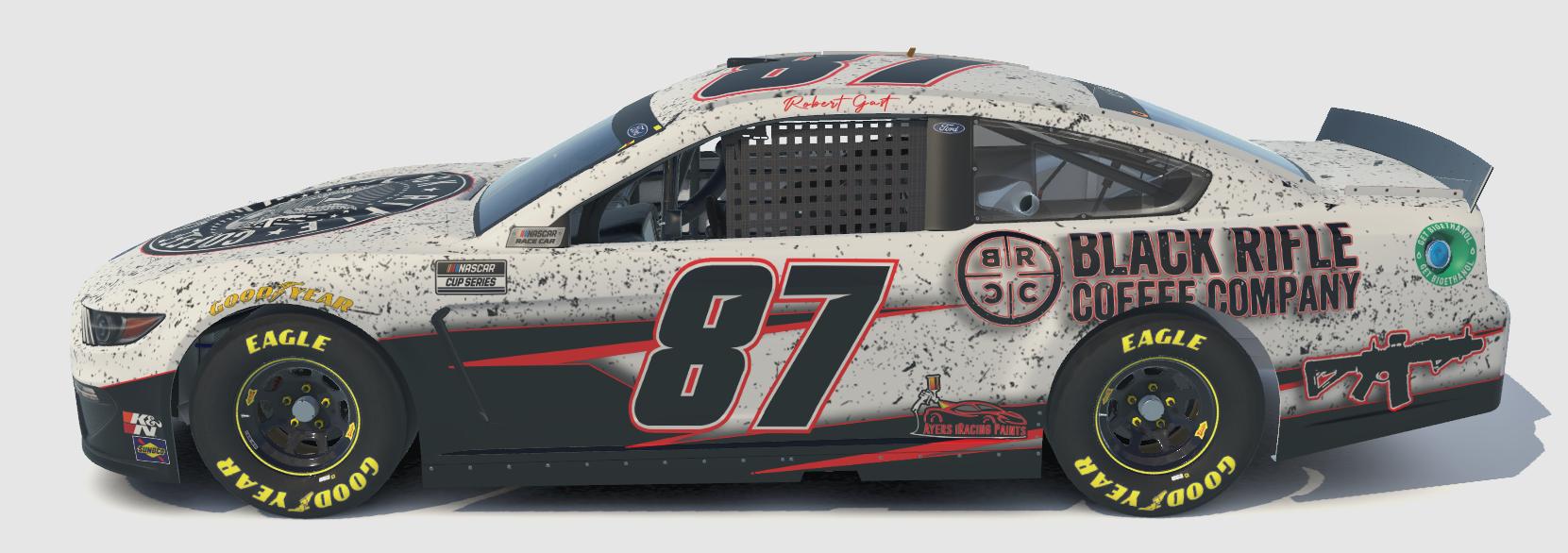 Robert Gast Cup Mustang by Steven Ayers Jr - Trading Paints