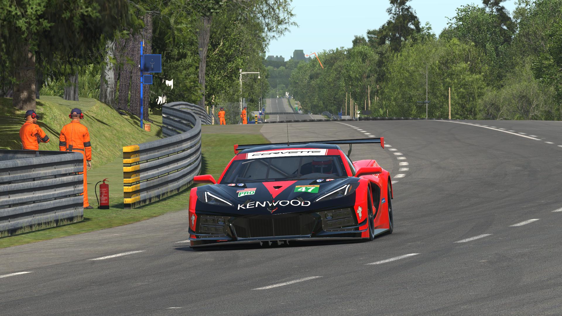 Kenwood Corvette C8.R imagined Honda NSX GT2 #47 Le Mans 1994 by ...