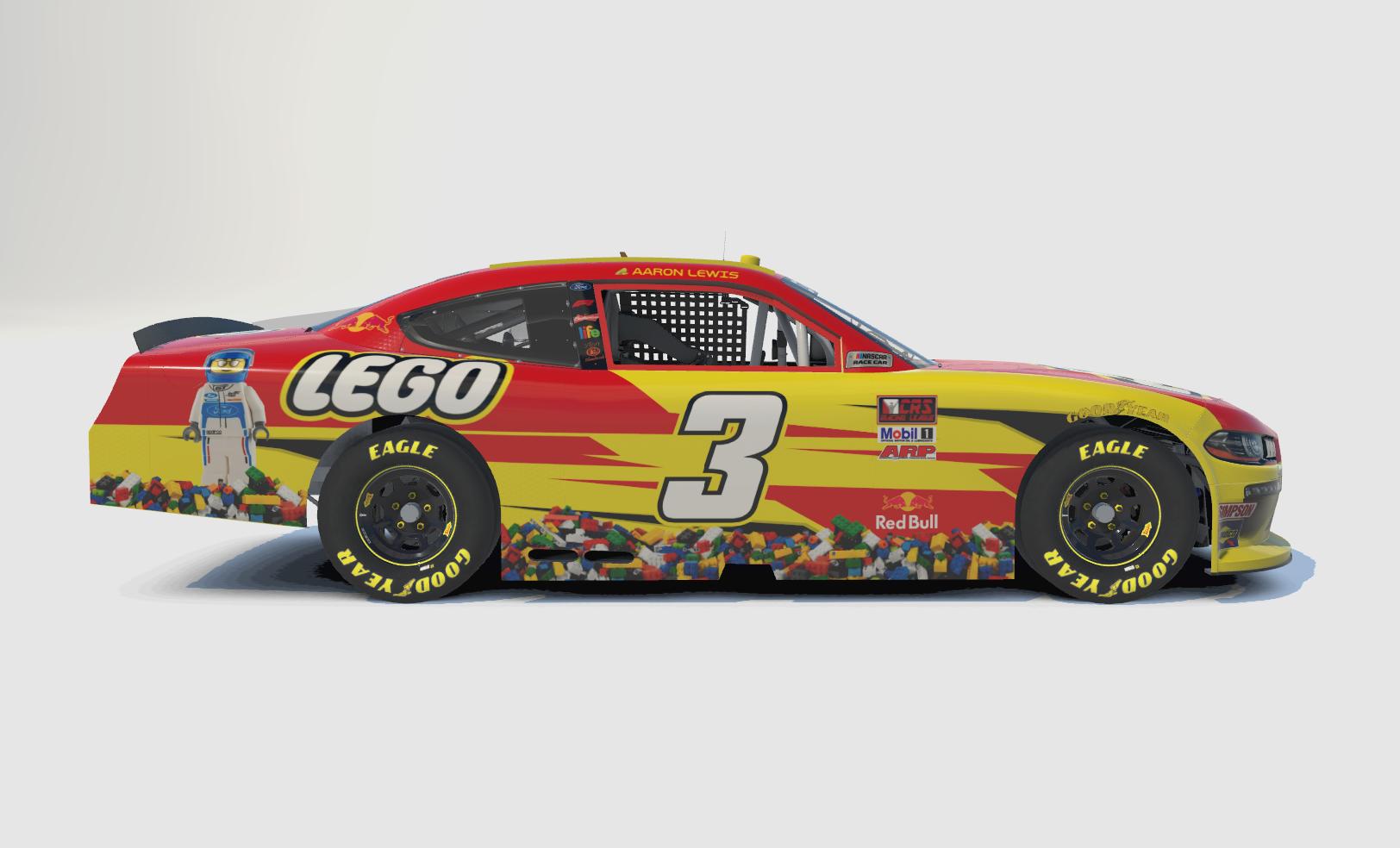 Lego NASCAR Xfinity Ford Mustang by Travis Cedzidlo - Trading Paints
