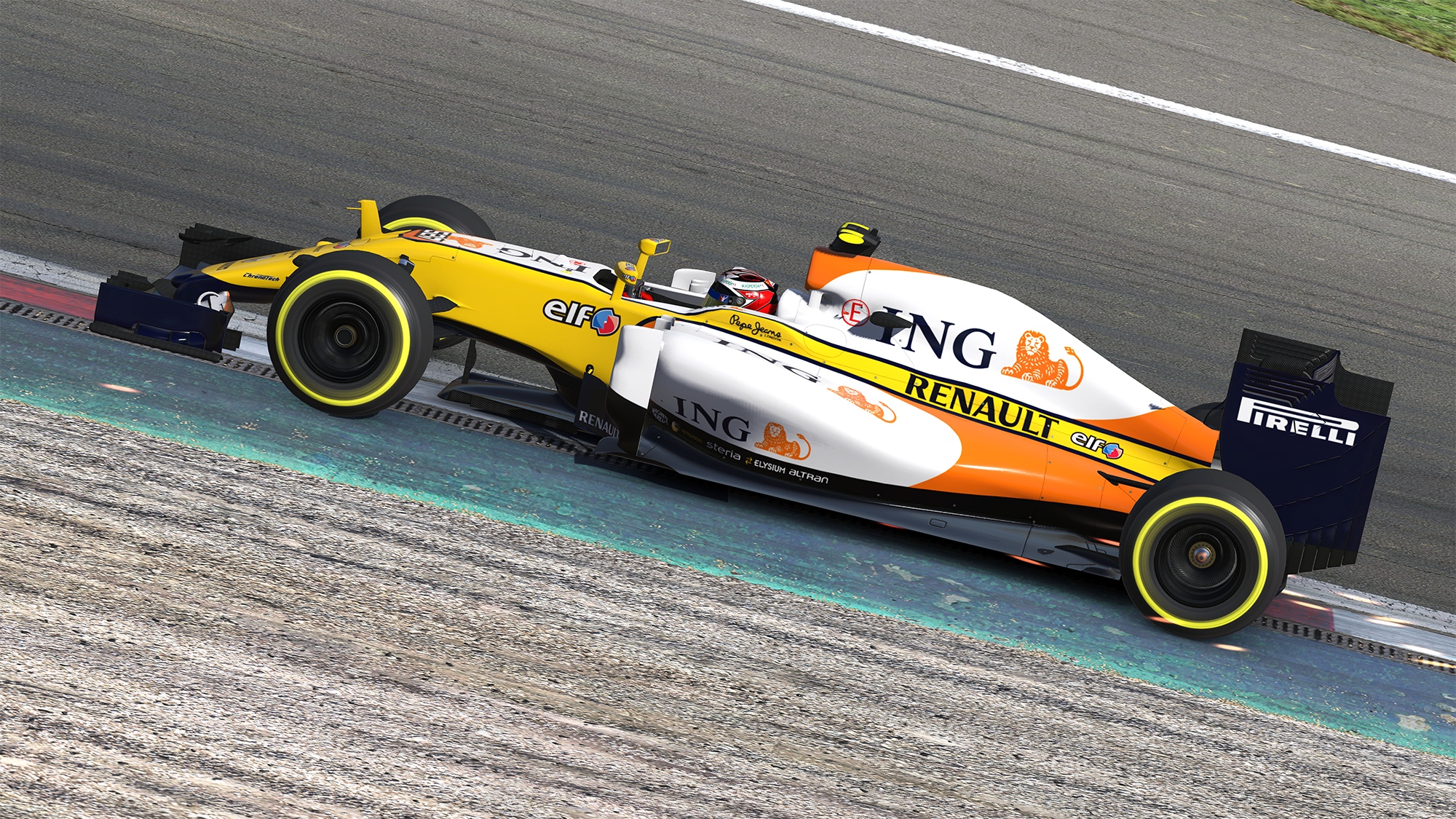 2008 F1 Renault R28 by Mike Owen - Trading Paints