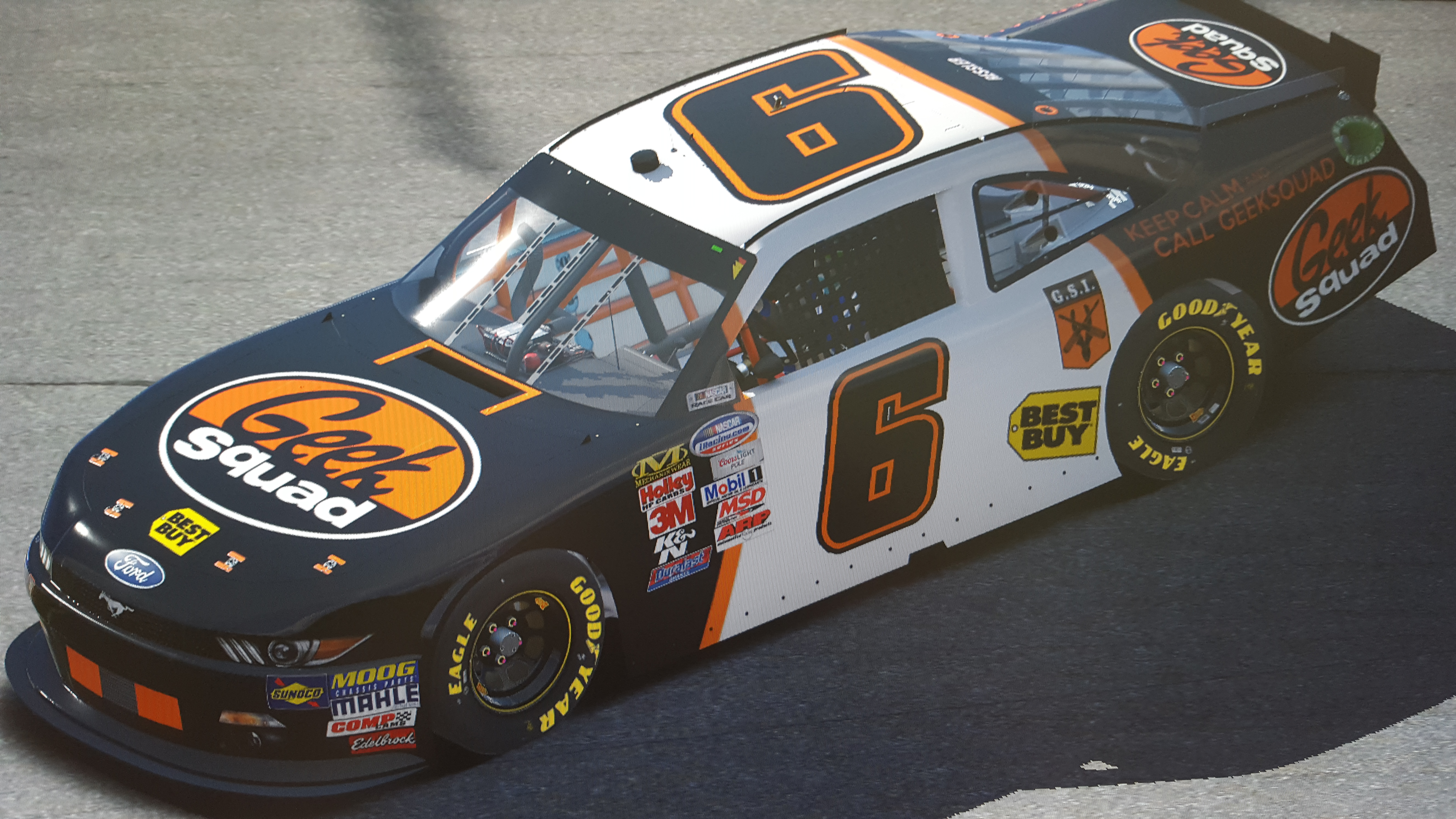 Geek Squad Best Buy Mustang by Todd Ressler - Trading Paints