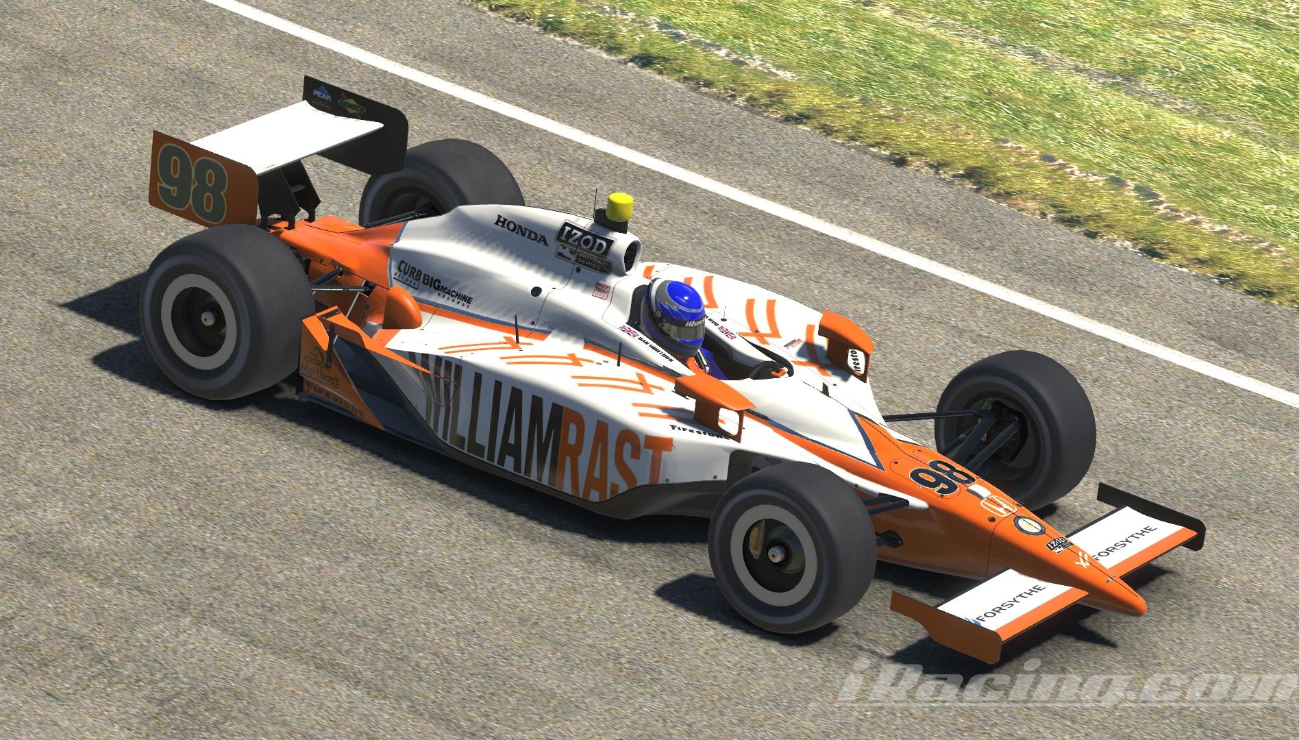 Dan Wheldon 2011 William Rast by Broderic Banta - Trading Paints