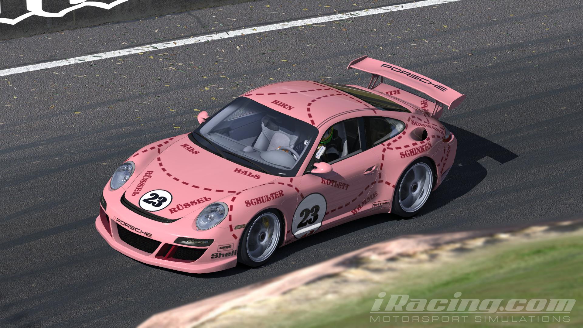 Pink Pig Porche by David Hingston - Trading Paints