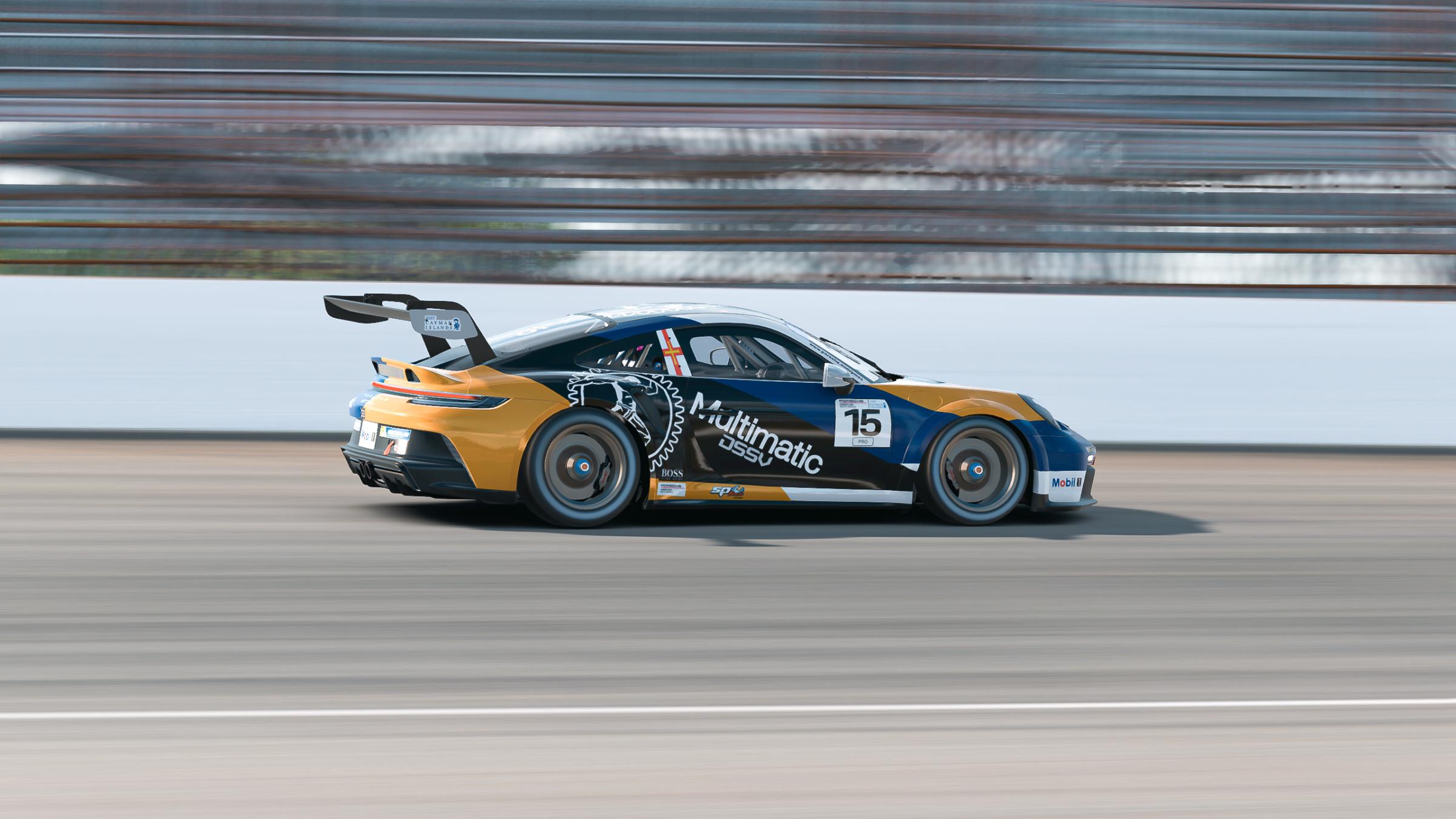 No. 15 Multimatic Motorsports/Kelly-Moss Racing Porsche 911 GT3 Cup by ...