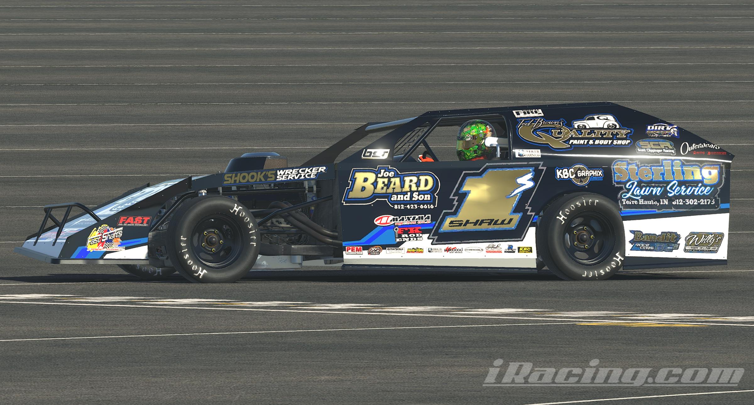 Brian Shaw Racing 2020 Black UMP Modified Joe Beard and Sons Sterling ...