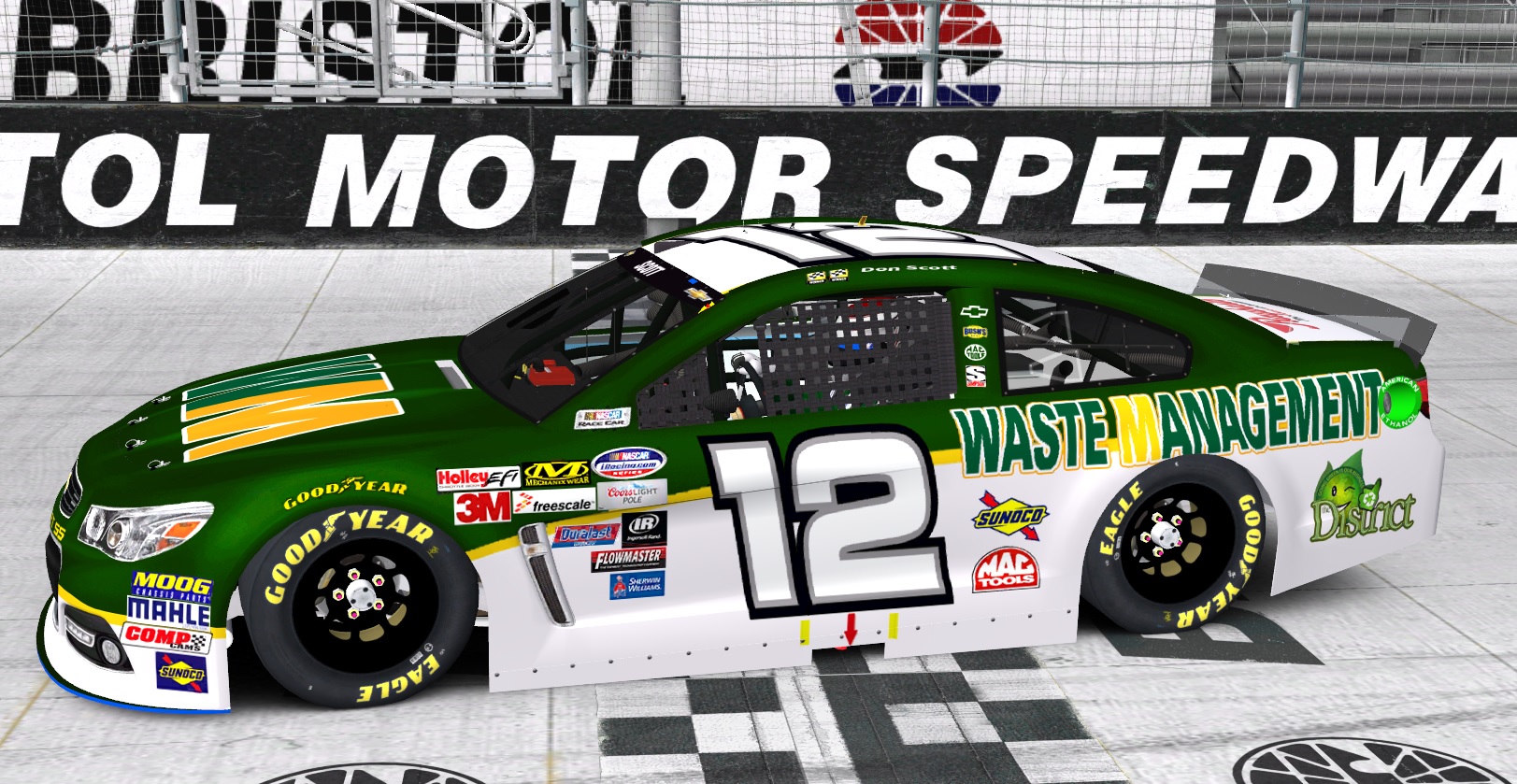 Waste Management Chevy Gen6 by Don Scott - Trading Paints
