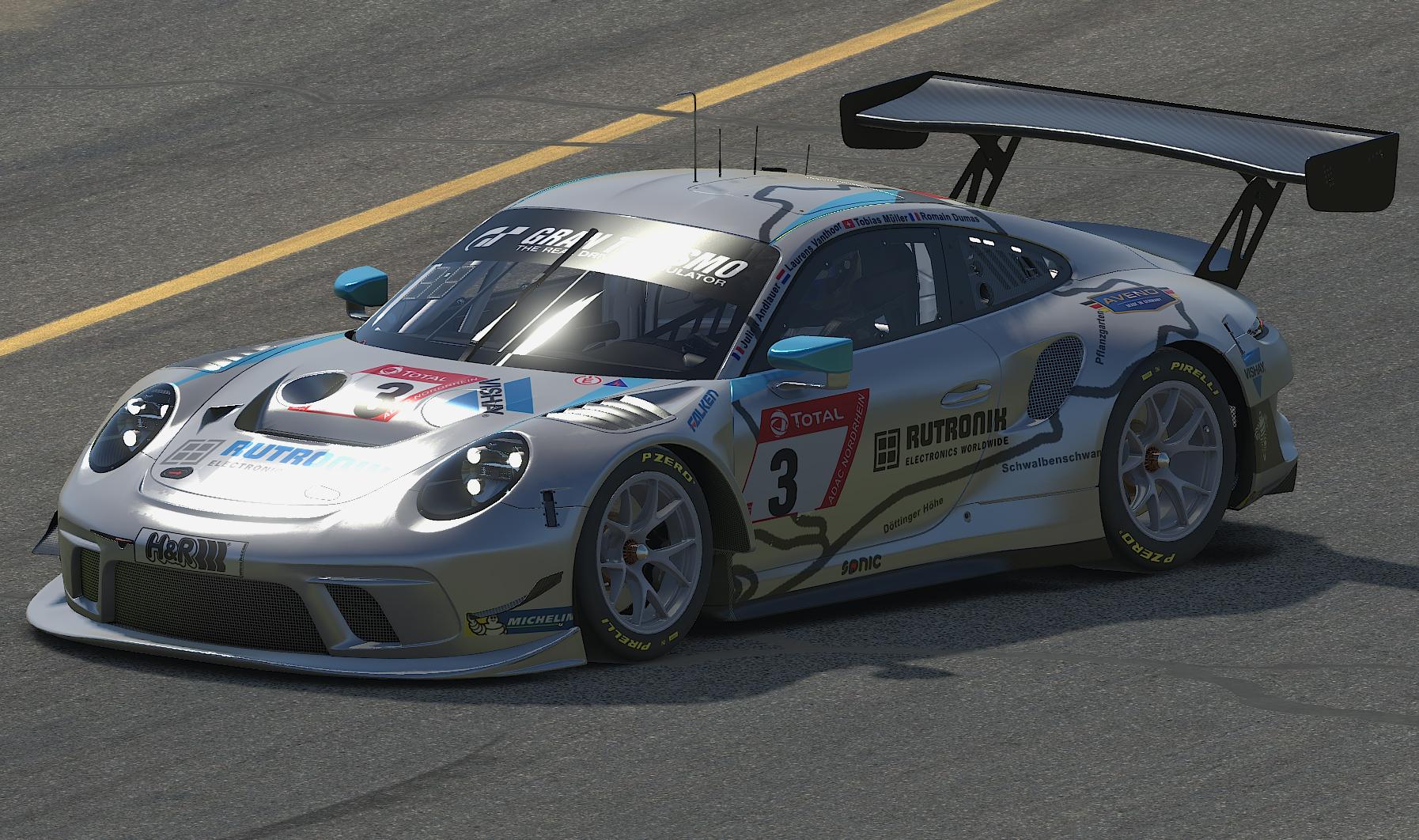 Rutronik Porsche 911 GT3 R 24h Nürburgring 2021 by Mike Riedner ...