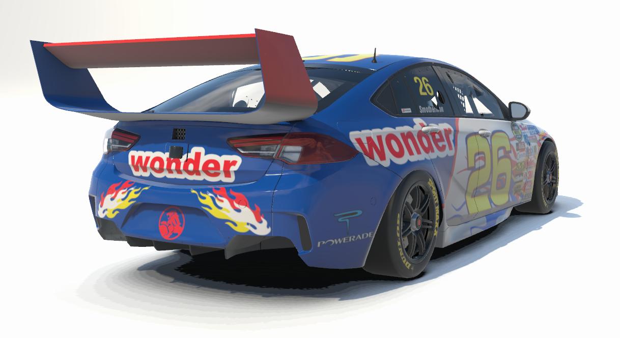 Ricky Bobby #26 Wonder Bread Car by Matthew Smothermon - Trading Paints