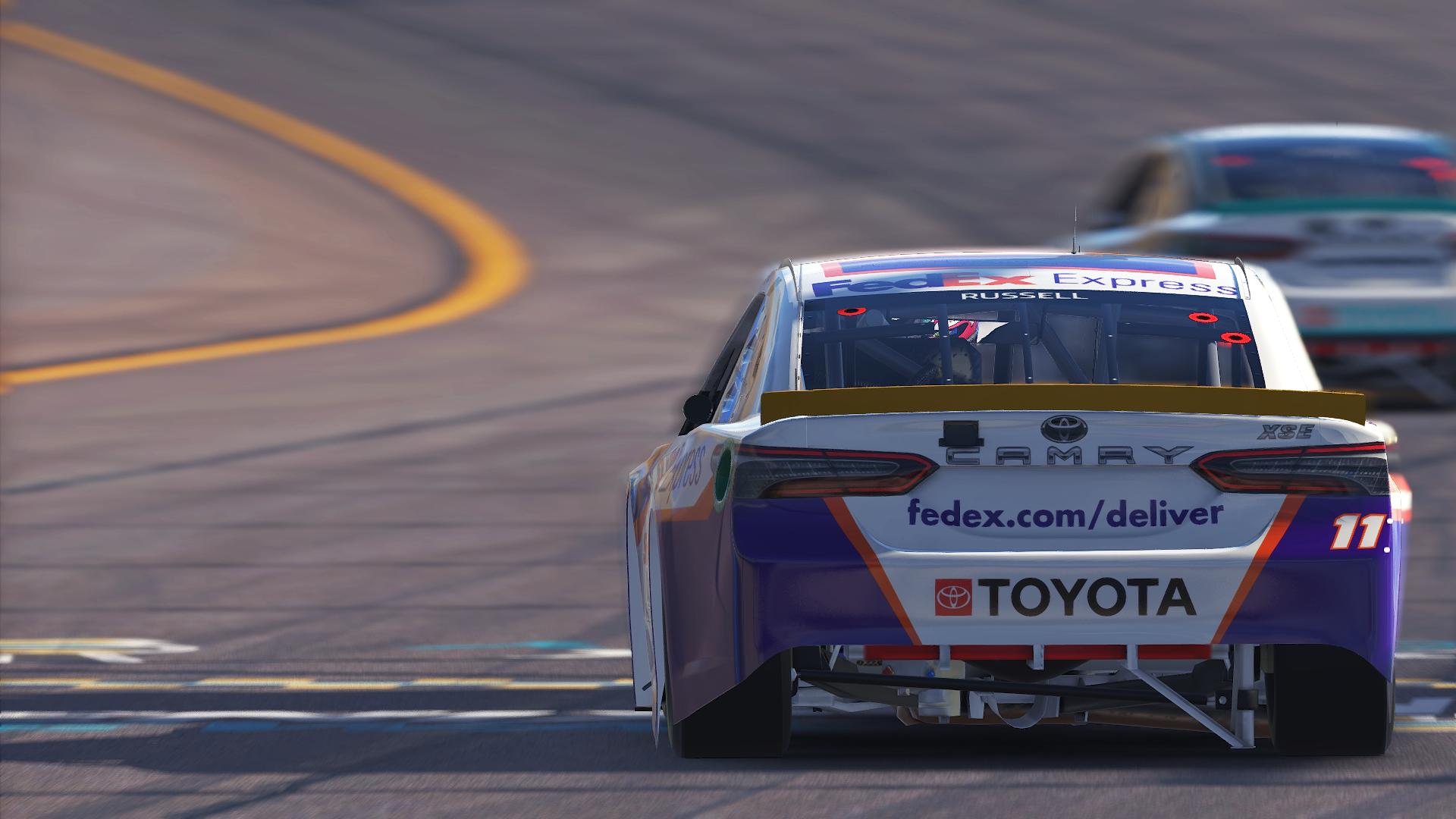 Denny Hamlin Phoenix 2021 Championship 4 by Alexander L Russell ...
