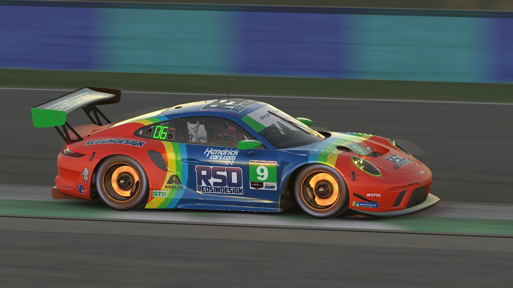 Jeff Gordon Tribute 911 GT3 w/IMSA Number/Decal by Blaine Sparling ...