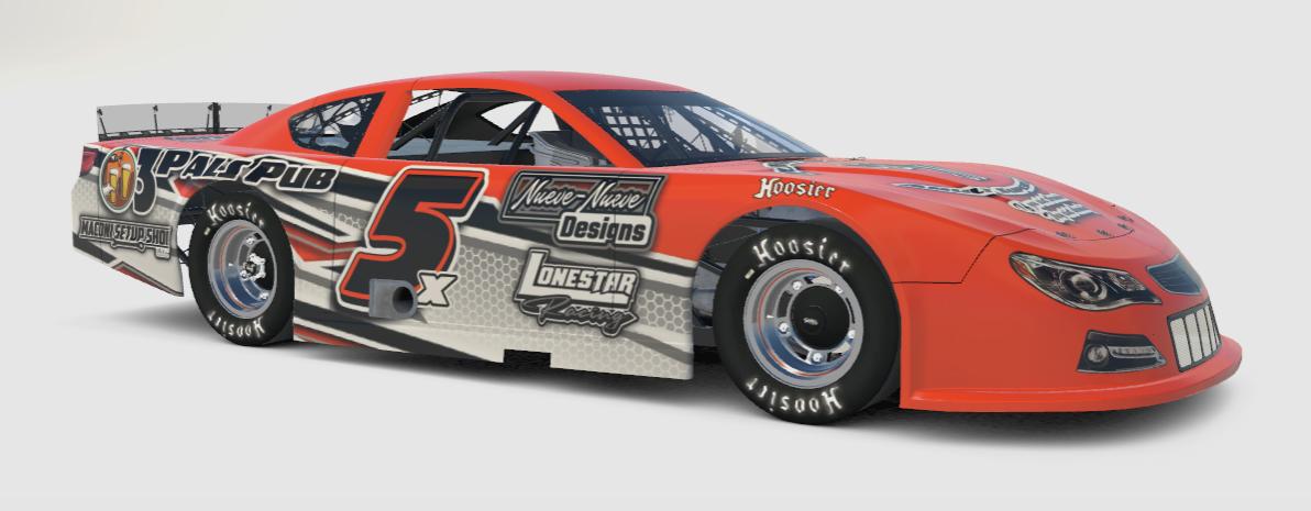 Brandon Minnick #5 Super Late Model by Triston Sikes - Trading Paints