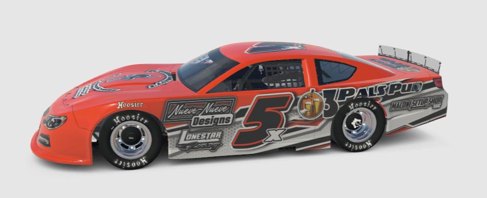 Brandon Minnick #5 Super Late Model by Triston Sikes - Trading Paints