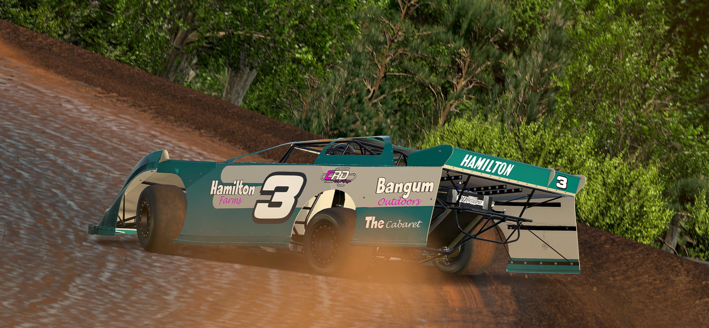 2021 Connor Hamilton Throwback Late Model by Koleton Anderson - Trading ...