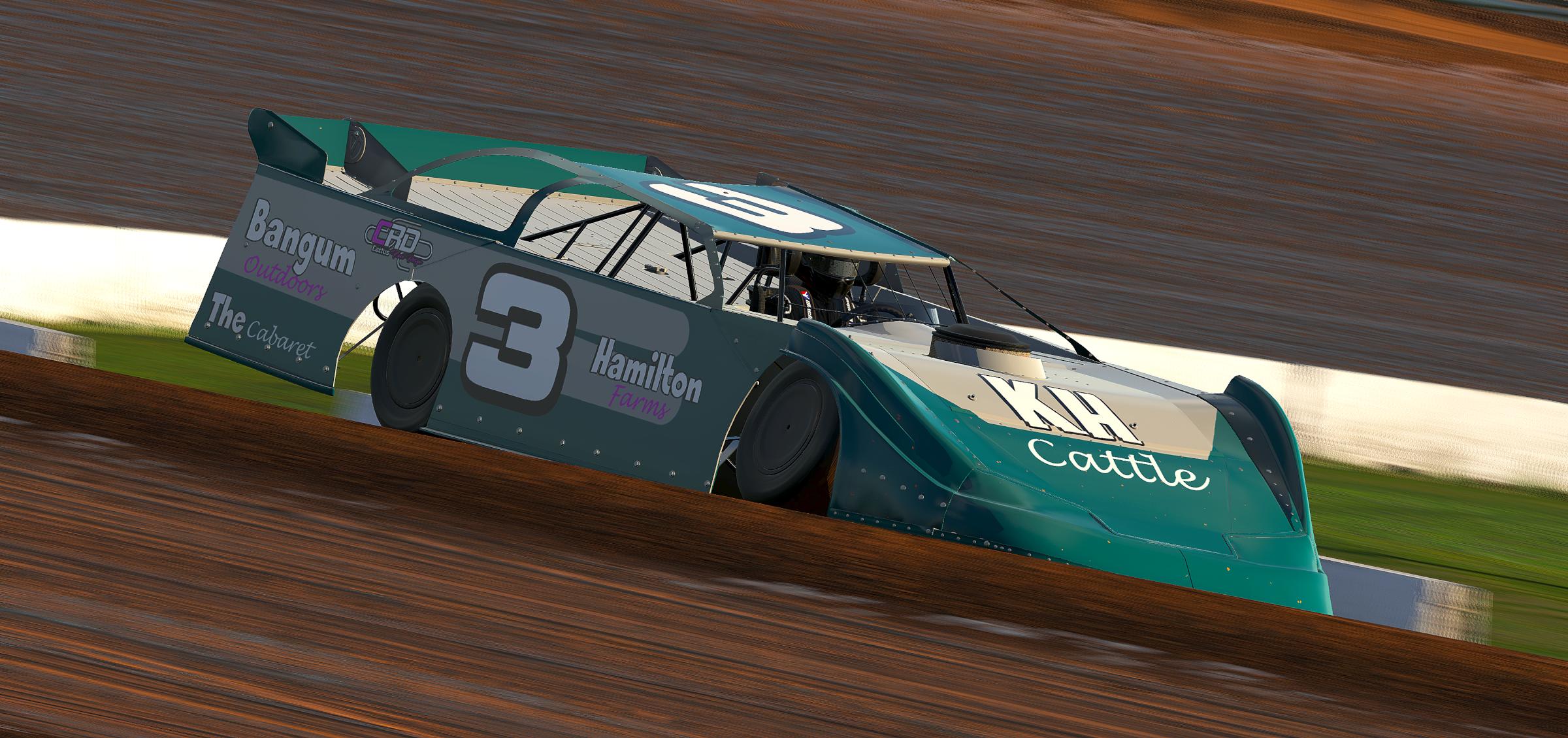 2021 Connor Hamilton Throwback Late Model by Koleton Anderson - Trading ...