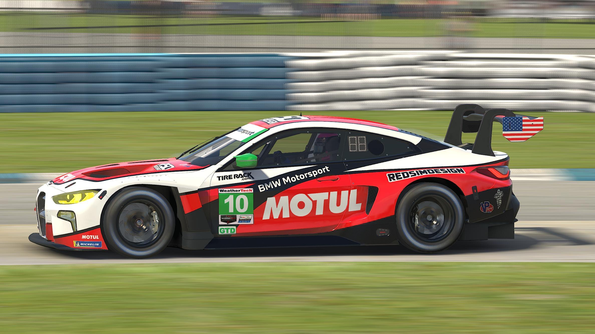 Motul/RSD BMW M4 GT3 w/IMSA Number/Decals by Blaine Sparling - Trading ...