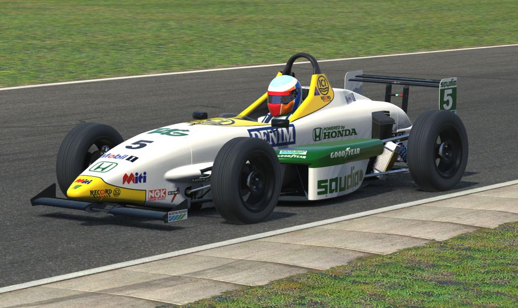 1984 Williams FW09-Honda by Paul Bijnsdorp - Trading Paints