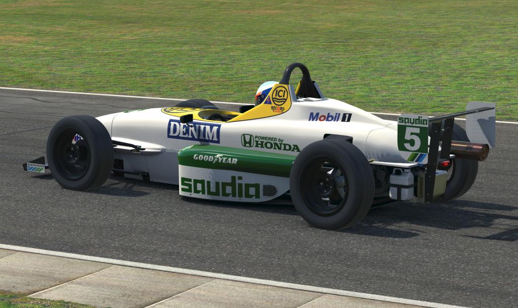 1984 Williams FW09-Honda by Paul Bijnsdorp - Trading Paints