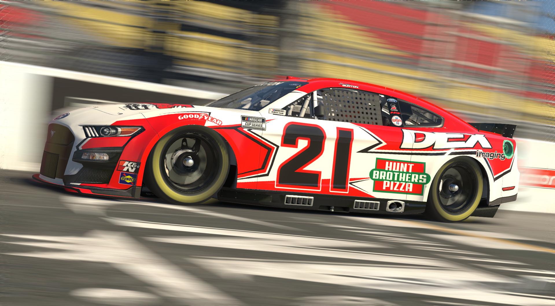 Fictional 2022 Harrison Burton DEX Imaging NASCAR Cup Series Ford ...