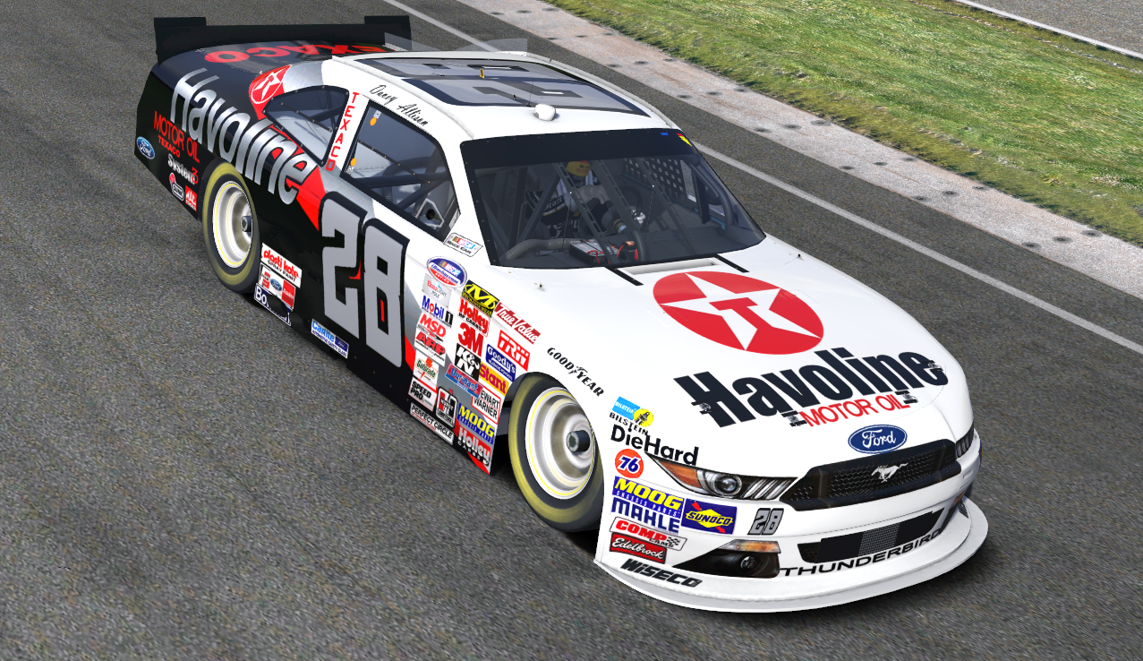 1989 DAVEY ALLISON TEXACO HAVOLINE THUNDERBIRD THROWBACK by Corey H ...