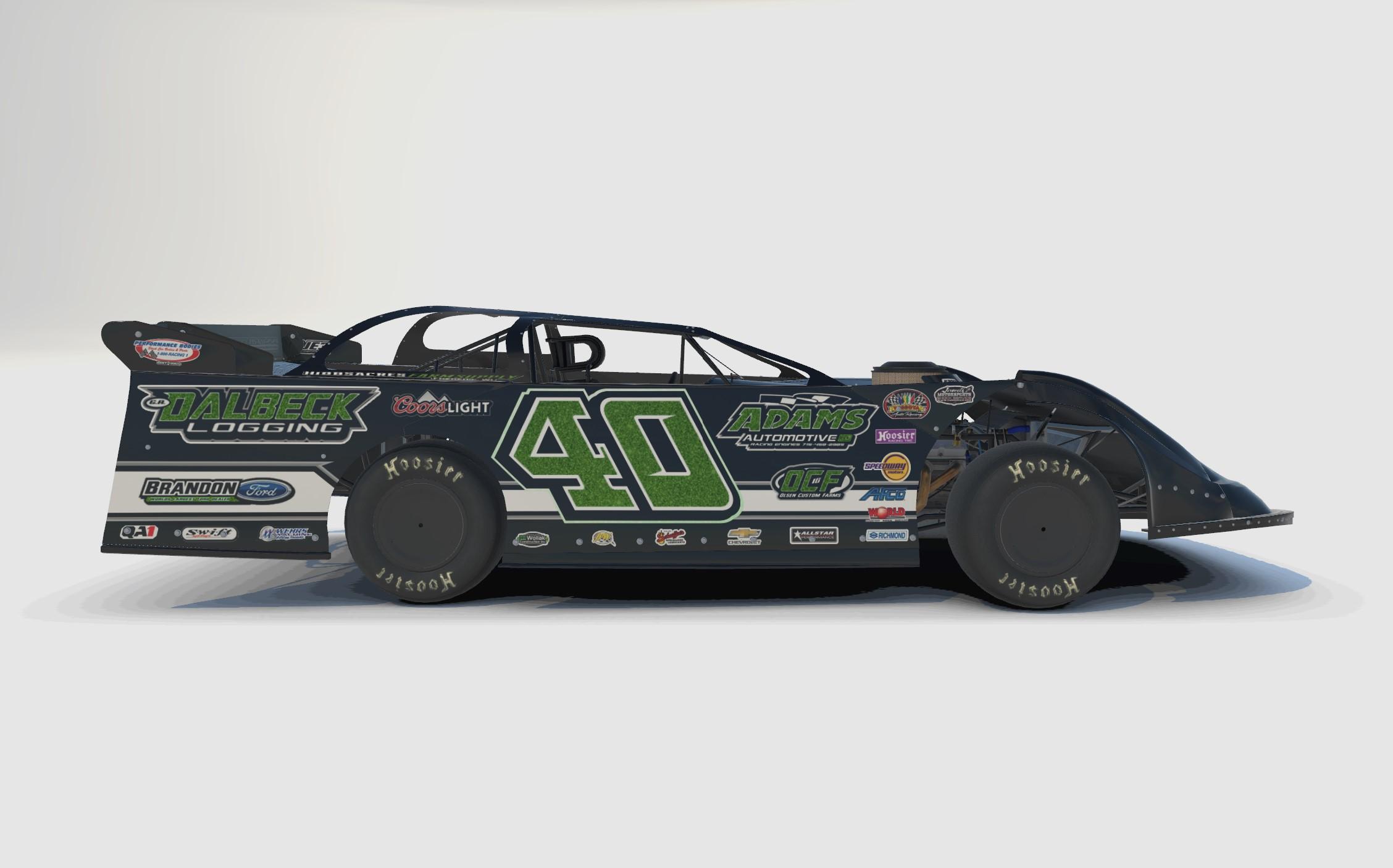 Kevin "Buzzy" Adams 2020 40 by Jody Willard - Trading Paints