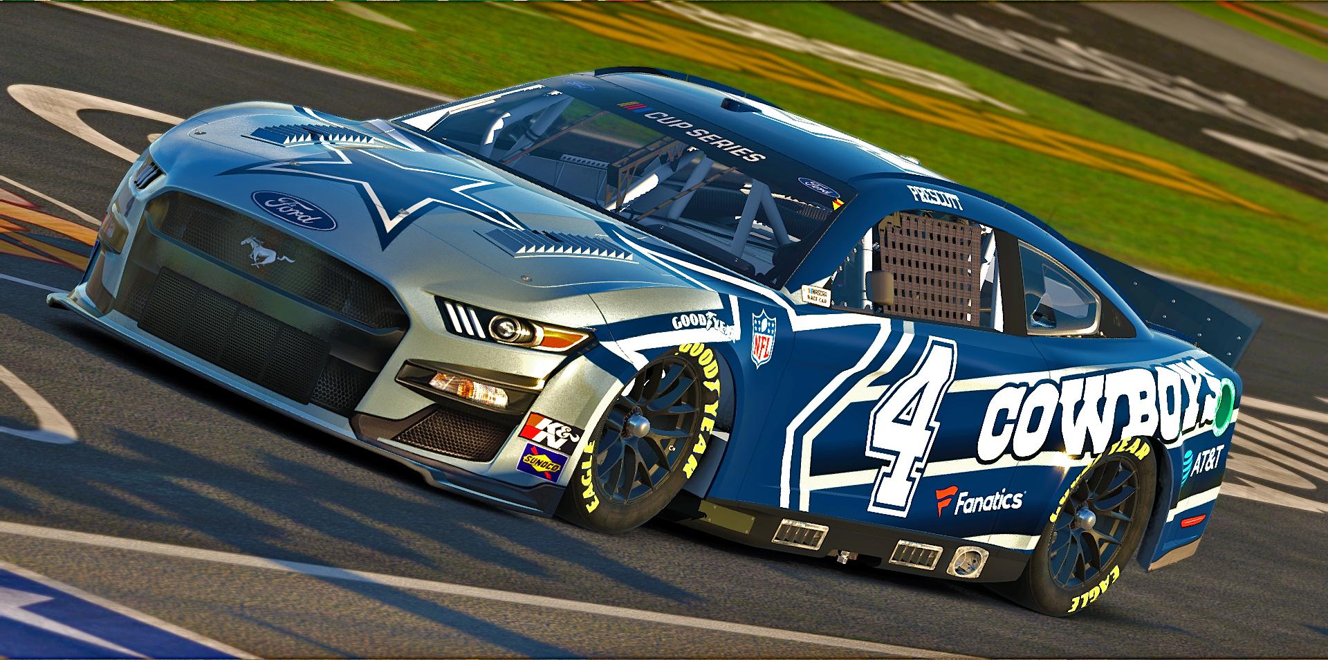 Dallas Cowboys Ford Mustang by Michael S. - Trading Paints