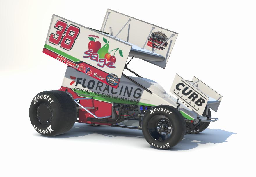 Flo Racing Sage Fruit PSR Designs Concept by Garrett Poe - Trading Paints