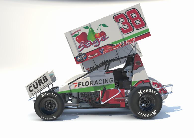 Flo Racing Sage Fruit PSR Designs Concept by Garrett Poe - Trading Paints