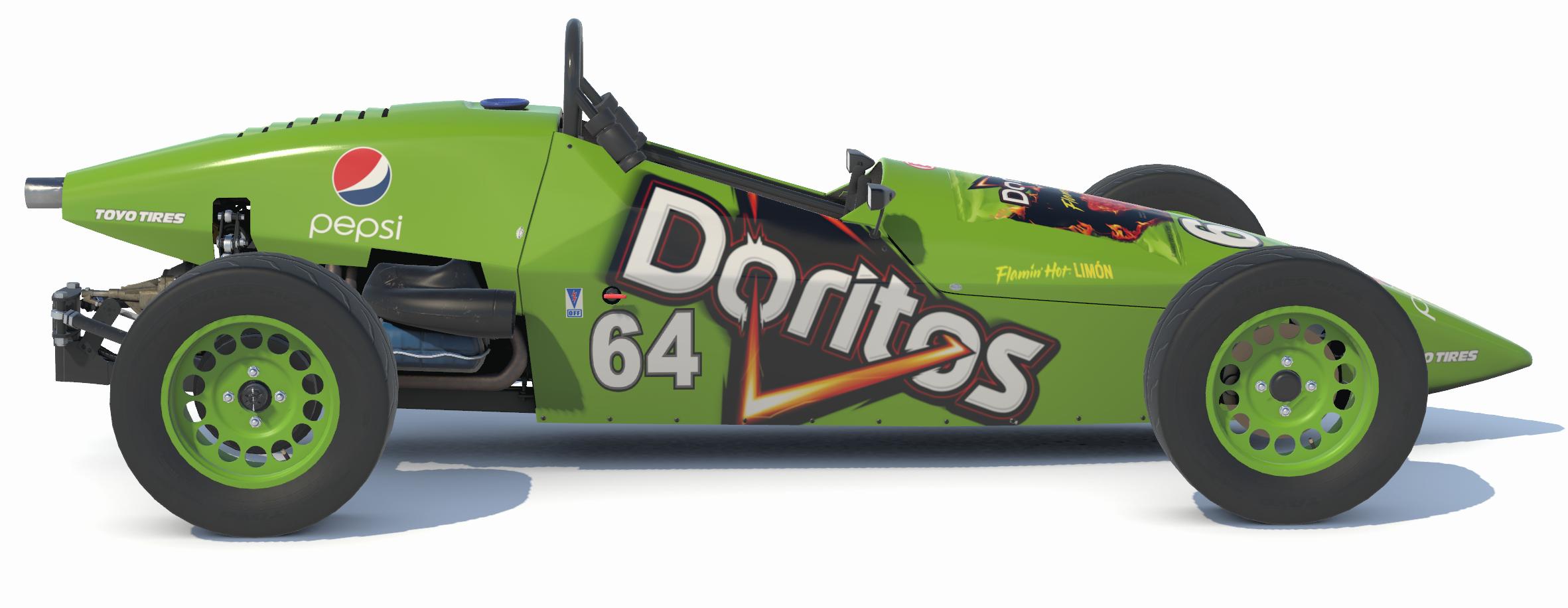 Formula Vee Doritos Flamin Hot Limon 2021 by Johnny McNamara - Trading ...
