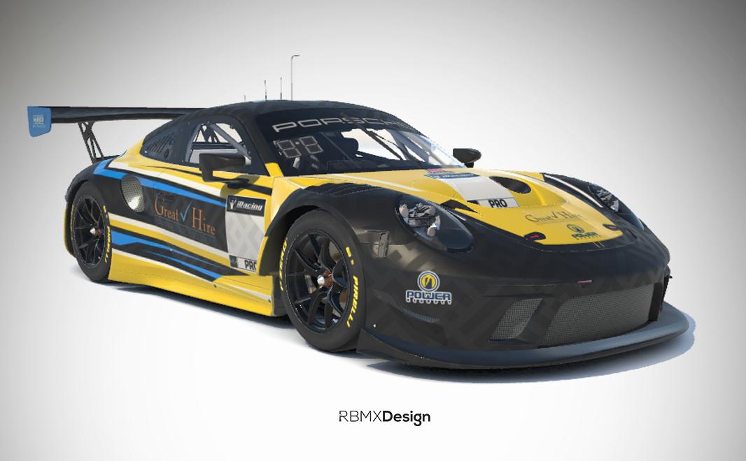 Porsche 911R GT3 YELLOW by Tyler Beamon - Trading Paints