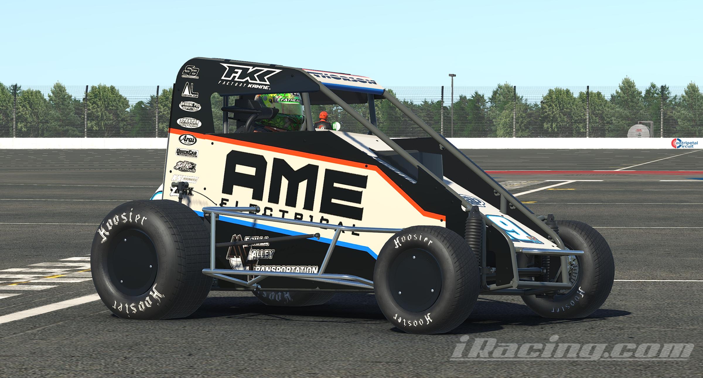 Tanner Thorson 2021 USAC Midget Reinbold Underwood Racing AME #19az by ...