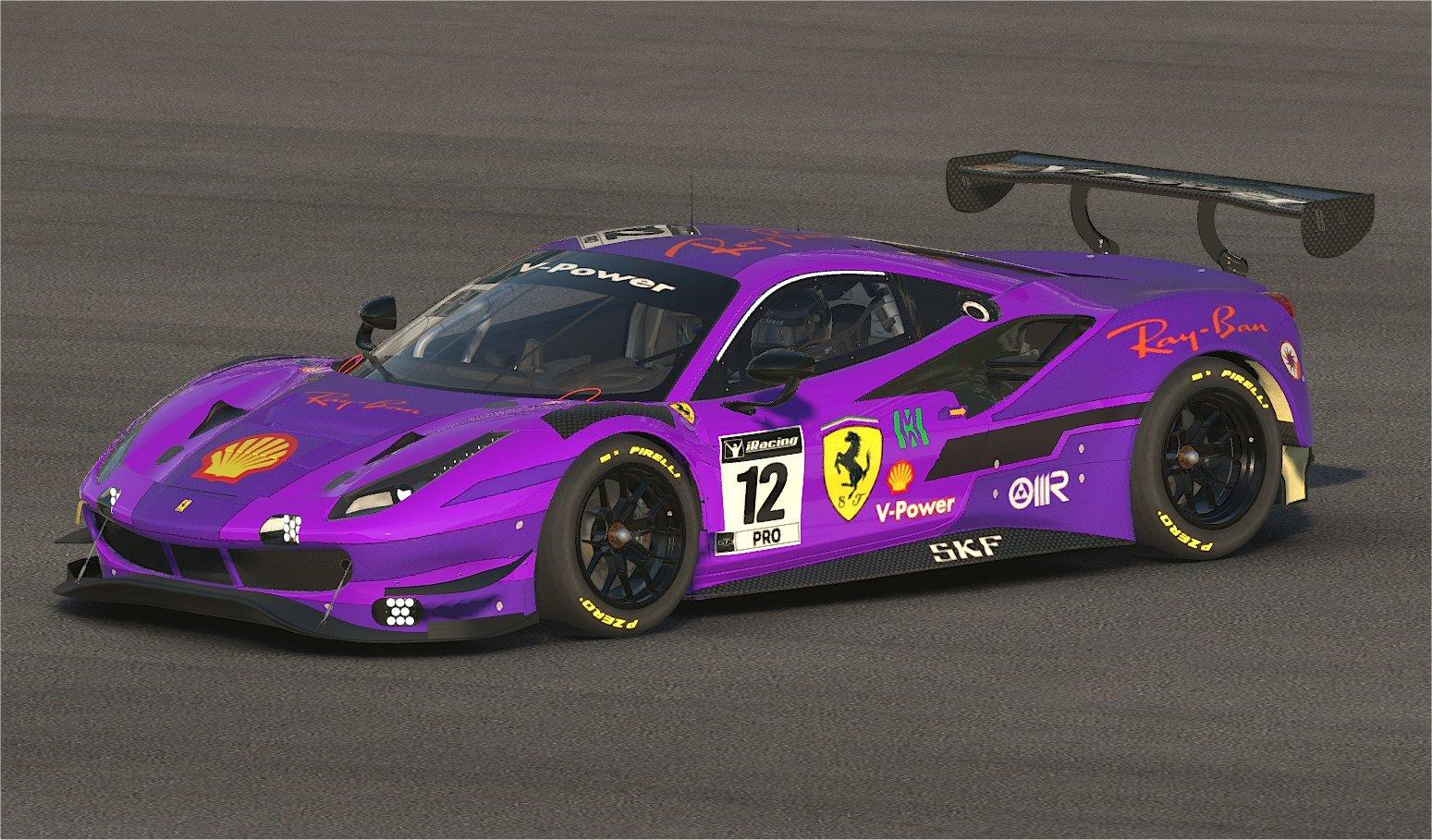 Ferrari Purple by Ken McDonald - Trading Paints