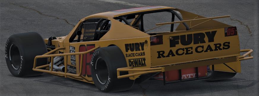 FURY RACE CARS/DeWALT SK Modified by Christopher Rives - Trading Paints