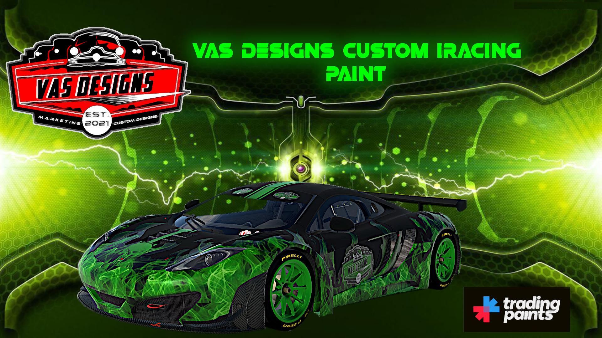 Green Flame Mclaren by Victor S. - Trading Paints