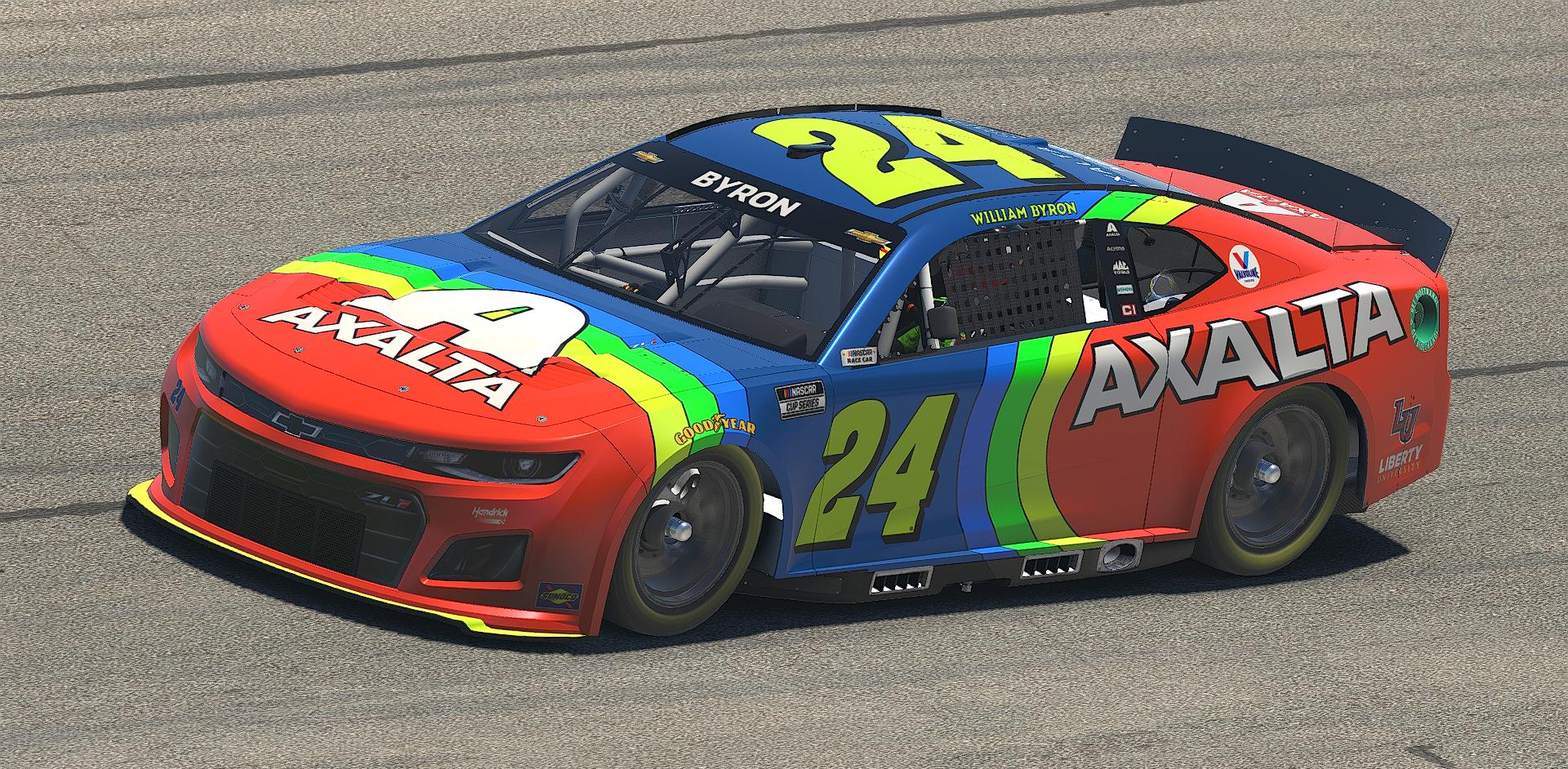 #24 AXALTA Throwback - Next Gen Fictional by Chad Mikosz - Trading Paints