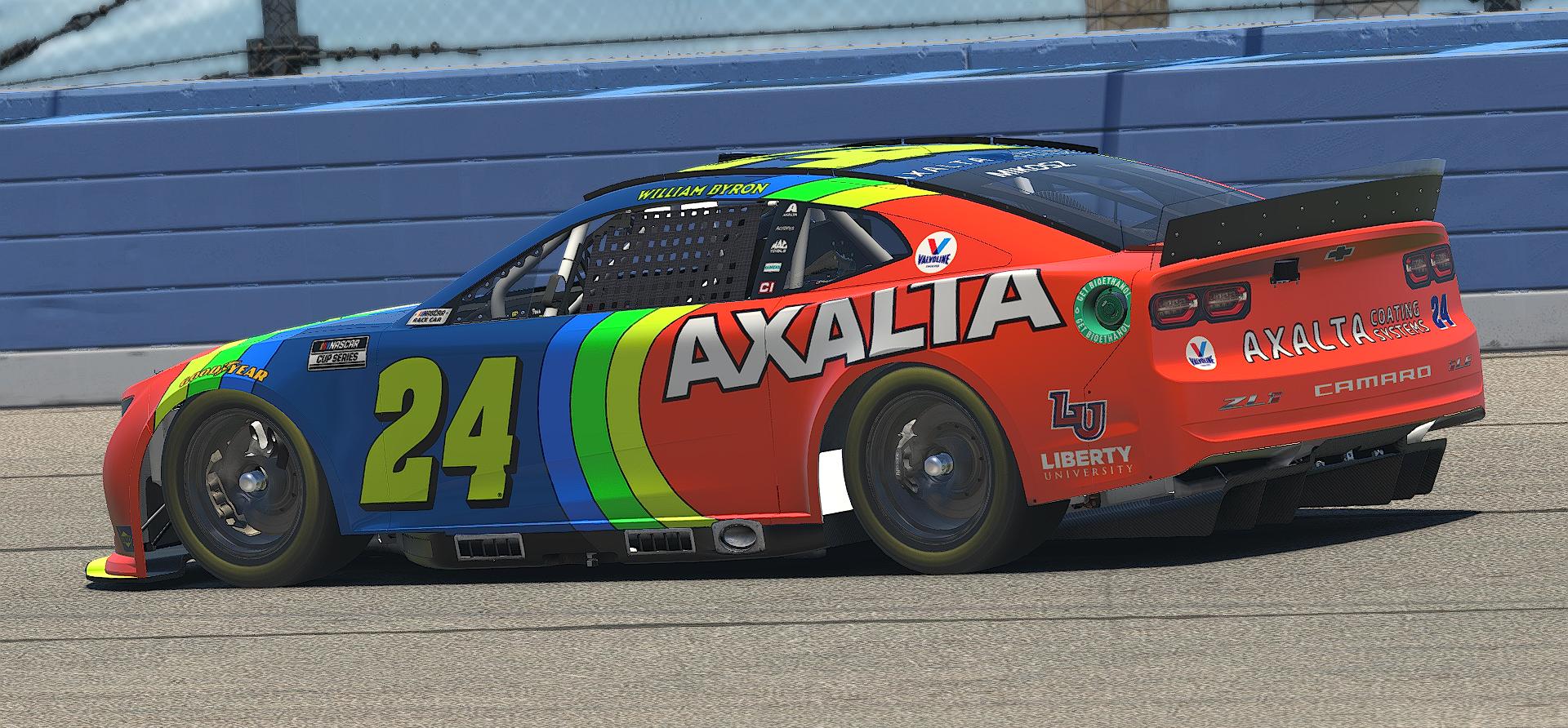 #24 AXALTA Throwback - Next Gen Fictional by Chad Mikosz - Trading Paints