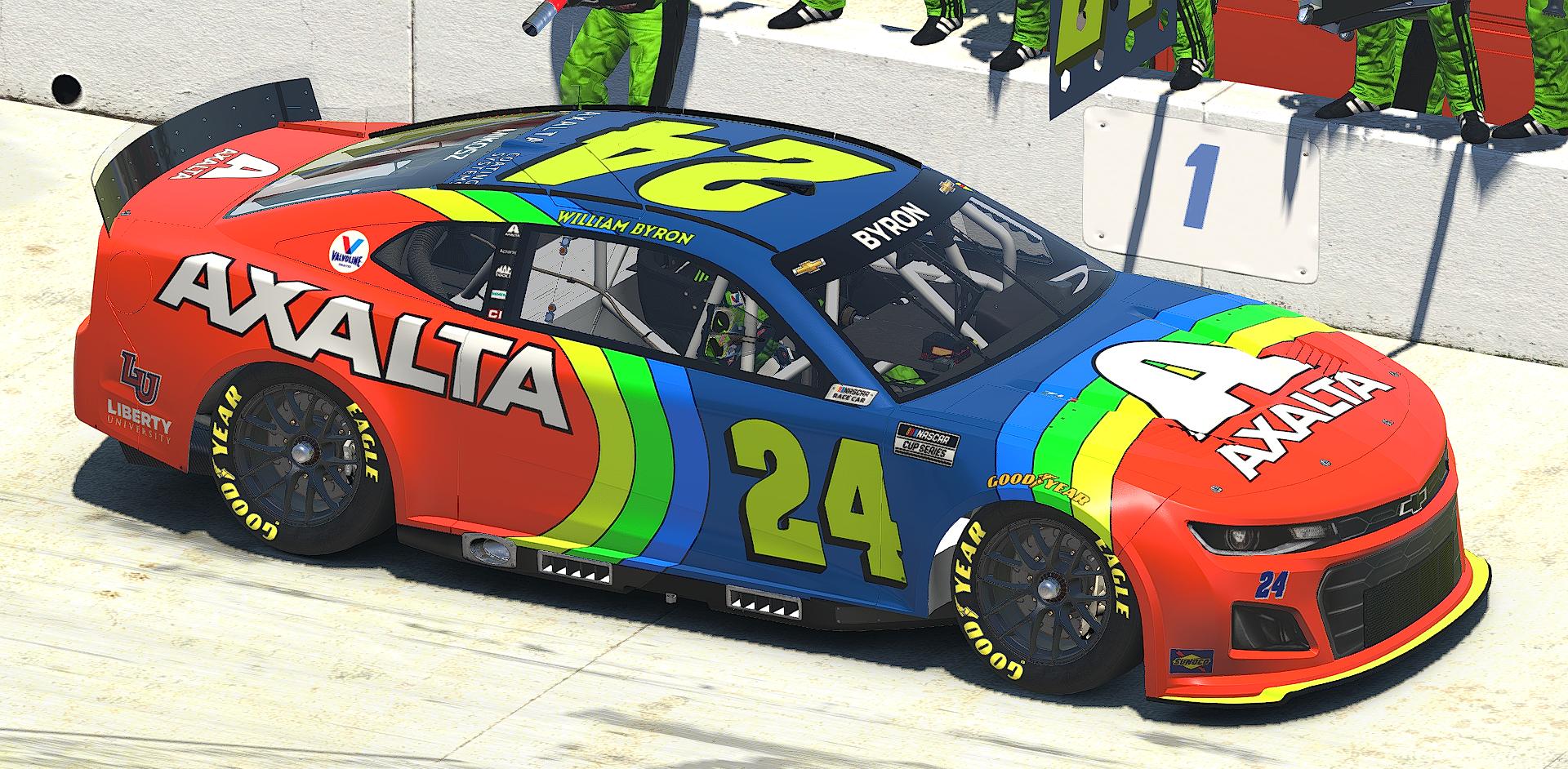 #24 AXALTA Throwback - Next Gen Fictional by Chad Mikosz - Trading Paints